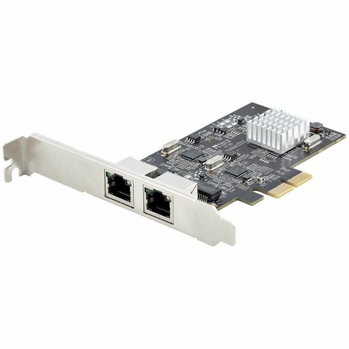 StarTech 2-Port 2.5Gbps NBASE-T PCIe Network Card, Intel I225-V, Dual-Port 65030898140| eBay