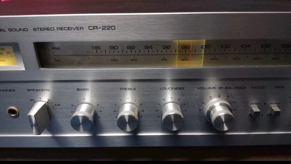 Vintage Yamaha CR-220 Am Fm Stereo Receiver Fully Functional | eBay