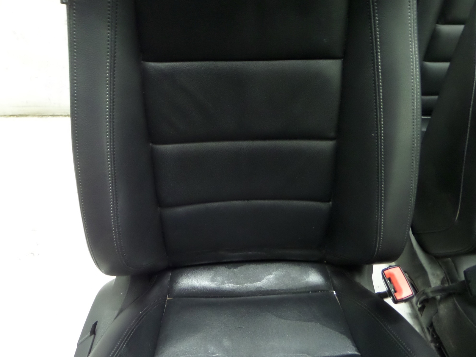 VW Golf GTI 4 DR Seats Black MK6 10-14 OEM Leatherette See Pics | eBay