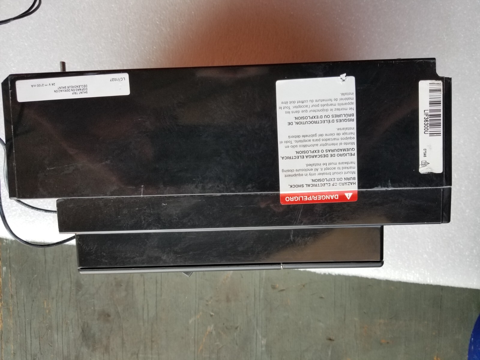 SQUARE D 300 AMP CIRCUIT BREAKER 600 VAC 3 POLE LC36300 6168, Excellent ...