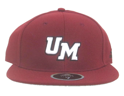 Massachusetts Minutemen (UMASS) Maroon Structured Fitted Hat By adidas ...