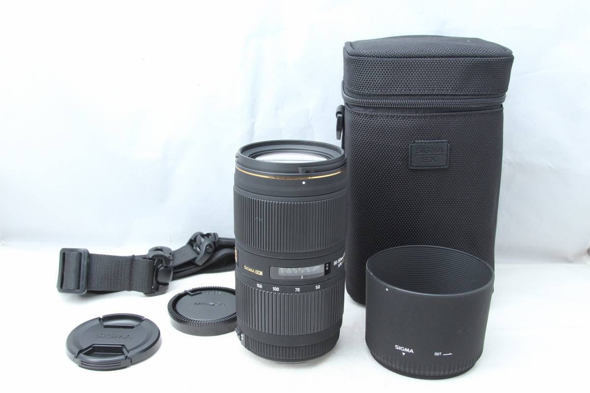 APO SIGMA ムリ 50−150mm f2.8マウントアダプターla-ea3付き APO SIGMA ムリ 50−150mm f2.8マウントアダプターla-ea3付き