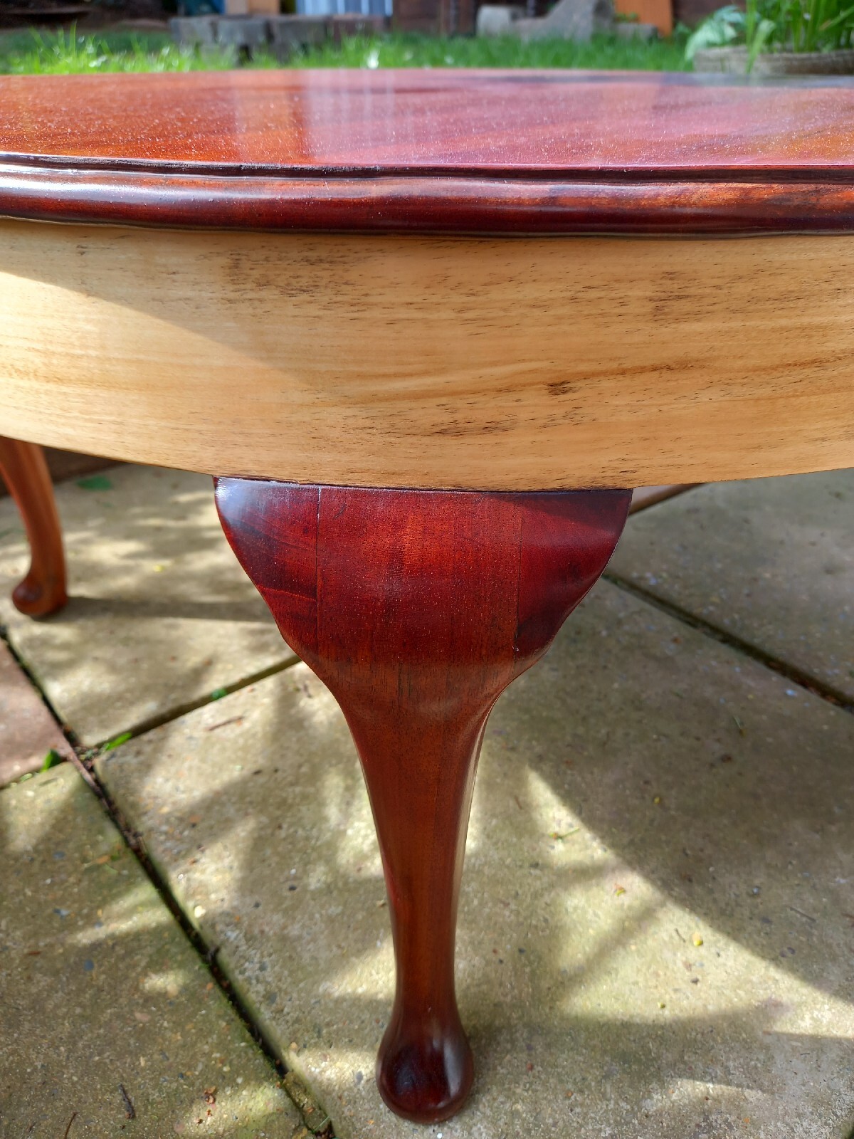 Coffee Table , Solid Wood, Round Table, Display Table | eBay UK