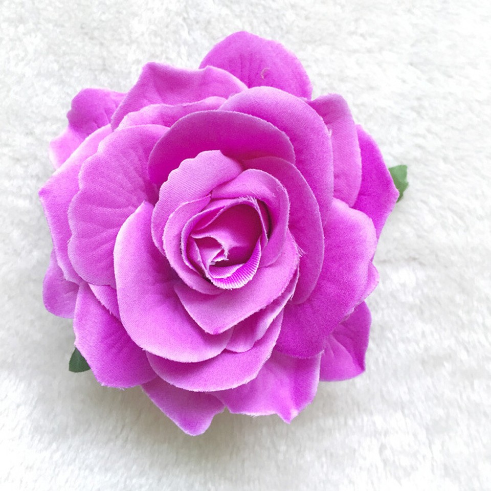 Rose Flower Hair Clip Bridal Hairpin Brooch Wedding Accessory ...