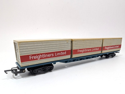 Hornby R633 BR Wagon Freightliner Ltd -Boxed- -00 Gauge- | eBay UK