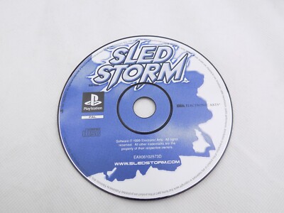 Mint Disc Playstation 1 PS1 Sled Storm - Disc Only | eBay Australia