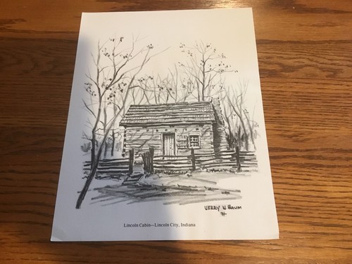 Lot Of 4, 1971, Signed , Indiana Artist, Jerry Baum Prints | eBay