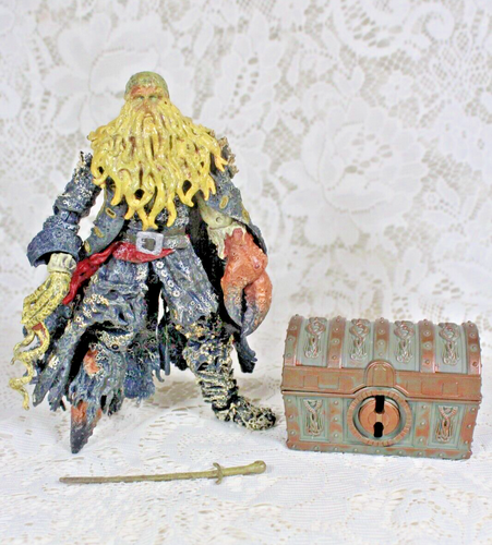 Disney Pirates of the Caribbean Davy Jones 7” Action Figure w/sword ...
