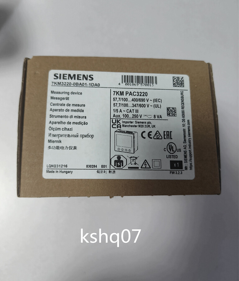 1pc New Siemens multifunctional measuring instruments 7KM3220-0BA01 ...