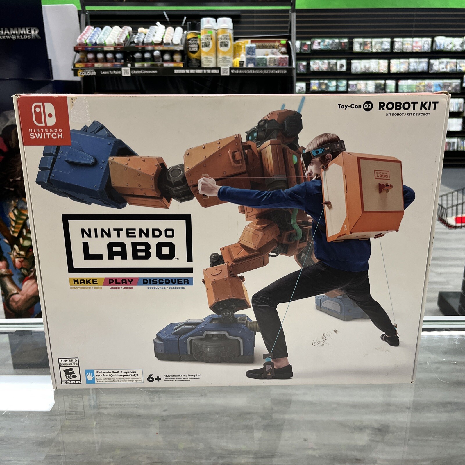 Nintendo Labo: Toy-Con 2 Robot Kit (Switch, 2018) for sale online | eBay