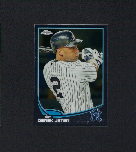 2013 Topps Chrome #10 DEREK JETER Yankees NRMT | eBay