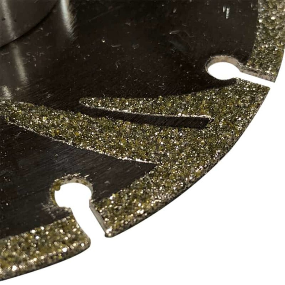 Cut/Grind Diamond Wheel for Concrete/Masonry or Stone, 5/8"-11 Threaded ...