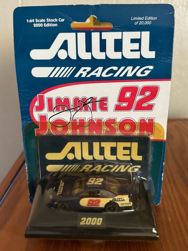 Alltel Racing Jimmie Johnson 1/64 2000 Edition Diecast Car #92 NEW | eBay