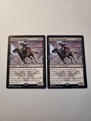 MTG - Blood-Chin Fanatic Dragons of Takir DTK NM x2 | eBay