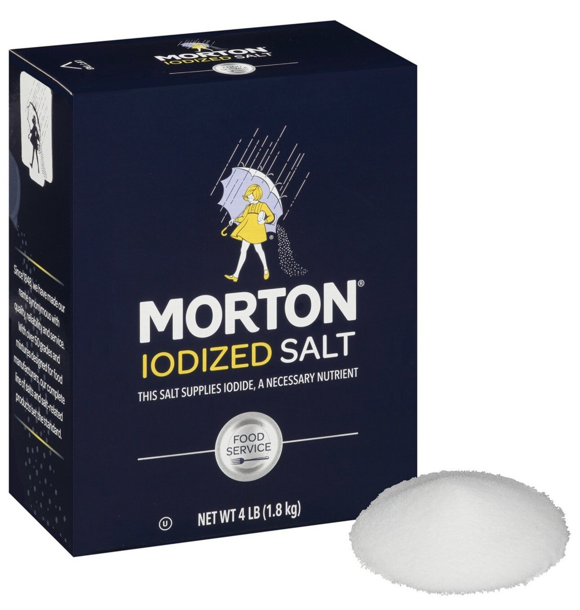 Morton Salt Label Morton Salt Brandclub Morton Iodized Salt,