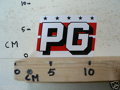 STICKER,DECAL PG | eBay