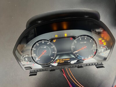 BMW 6WB Retrofit Digital LED LCD Cluster Speedo Supply & Fit F30 F31 ...
