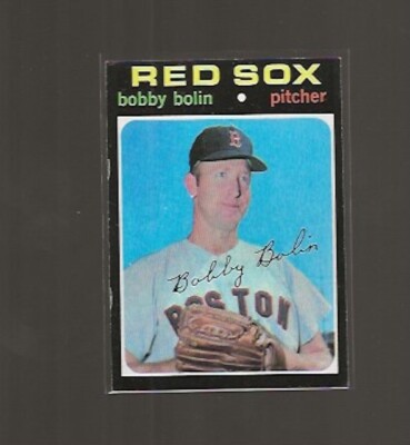 1971 TOPPS BOBBY BOLIN #446 EX MID GRADE | eBay