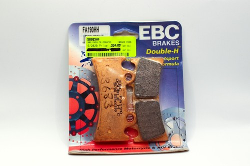 GENUINE SBS HF Ceramic Front/Rear Brake Pads (683HF) - Yamaha & Triumph ...