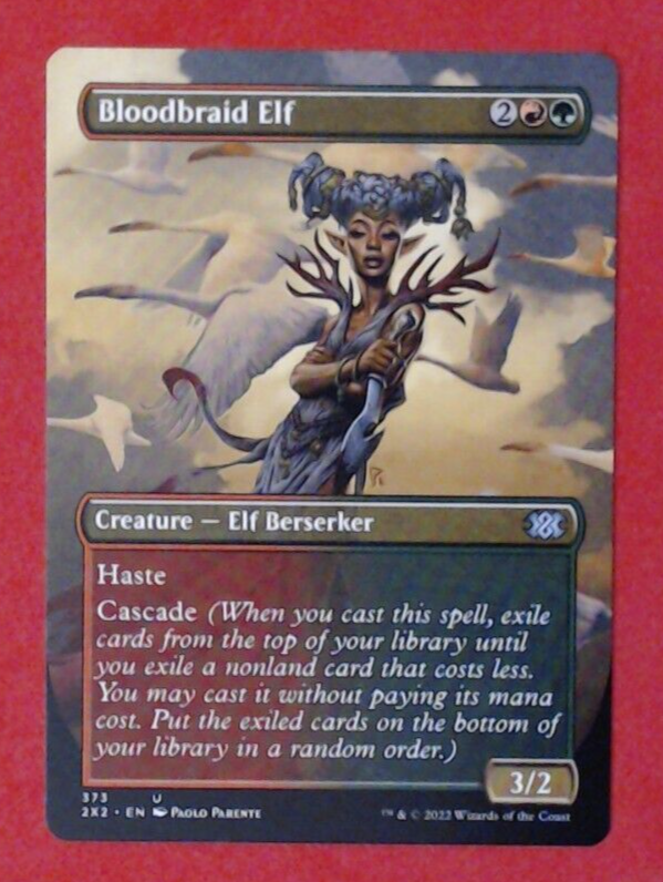 MTG Bling - Showcase - Bloodbraid Elf - Double Masters 2022 -K414 | eBay