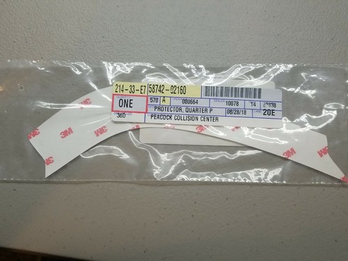 2014-2019 Toyota Corolla left 1/4 stone gaurd 58742-2160 | eBay