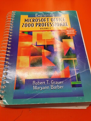 ⭐️⭐️⭐️⭐️⭐️ Exploring Microsoft Office 2000 Professional Vol. 1 | eBay