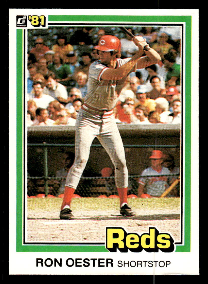 Ron Oester 1981 Donruss #423 Cincinnati Reds | eBay