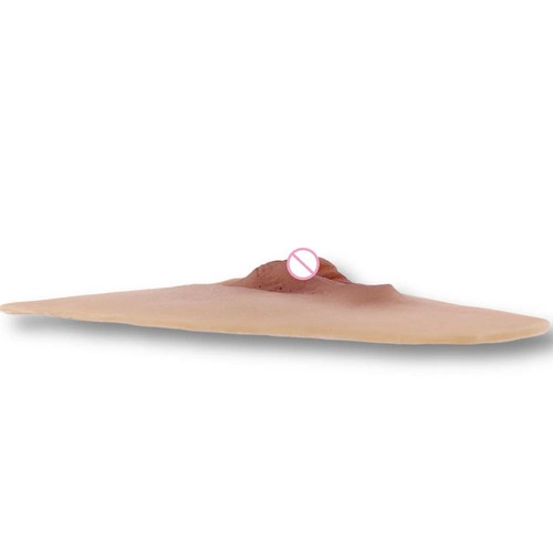 TRANSKIN Full Silicone Fake Vagina Gaff Pads Transgender Crossdresser ...