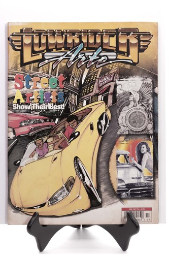 Lowrider Arte Street Artists June/July 1996 Magazine Chicano Custom Car ...