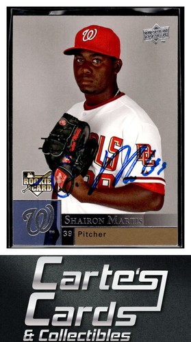 Shairon Martis 2009 Upper Deck First Edition #391 TTM/IP Signed ...