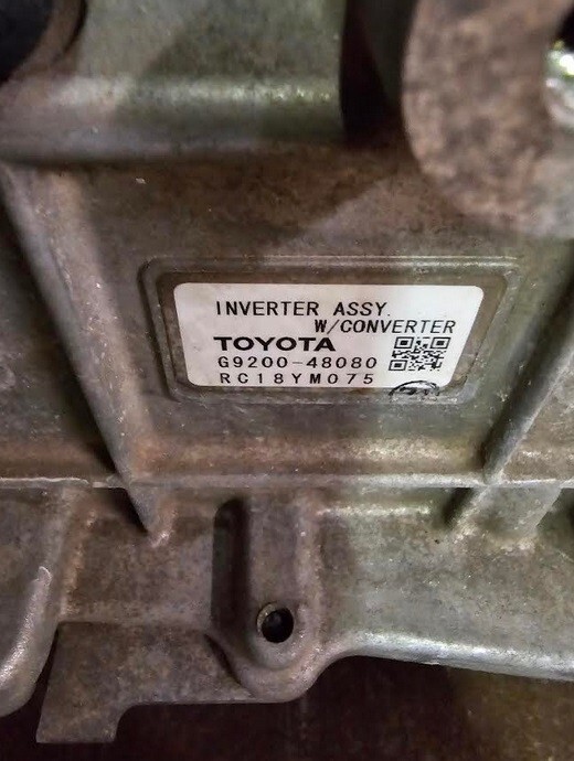 2006 - 2009 Lexus RX400h Hybrid DC Inverter/Converter AWD G9200-48080 ...