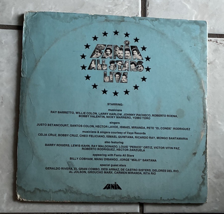 The Fania All Stars - Salsa - Original Motion Picture Sound Track 2 Lp ...