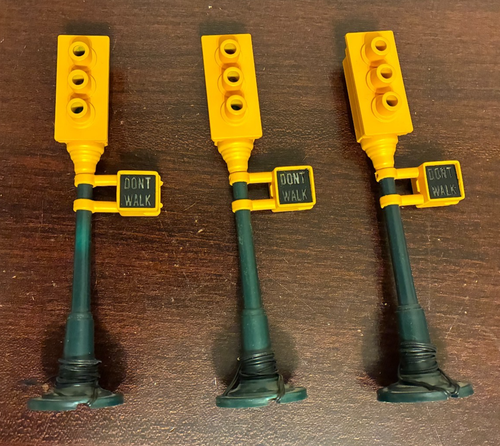 3 Walthers SceneMaster HO Scale Traffic Signal Light Single Sided on ...