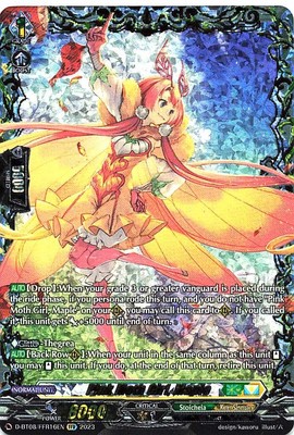 CFV D-BT08/FFR16EN FFR Pink Moth Girl, Maple D-BT08/FFR16EN Vanguard | eBay