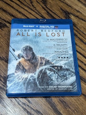 All Is Lost BLU RAY Robert Redford Rare 2013 Sea Survival Movie oop | eBay