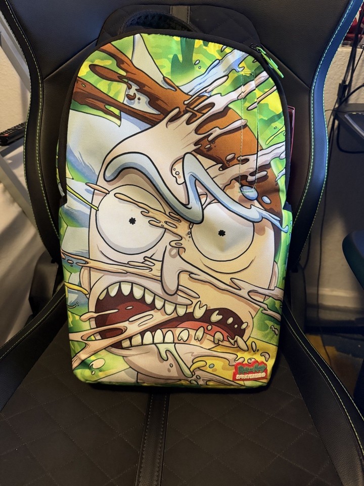 Sprayground Rick & Morty Merge Diverge DLXSR Backpack | eBay