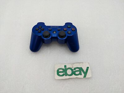 Sony PlayStation PS3 DualShock 3 Blue Wireless Controller - FREE S/H | eBay