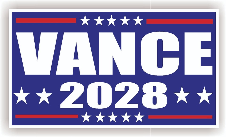 Vance 2028 Decal Sticker 2024 USA America Great Garbage JD Election | eBay