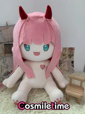Darling In The Franxx 02 Zero Two Plush 40cm Doll Stuffed Dress Up Toy ...