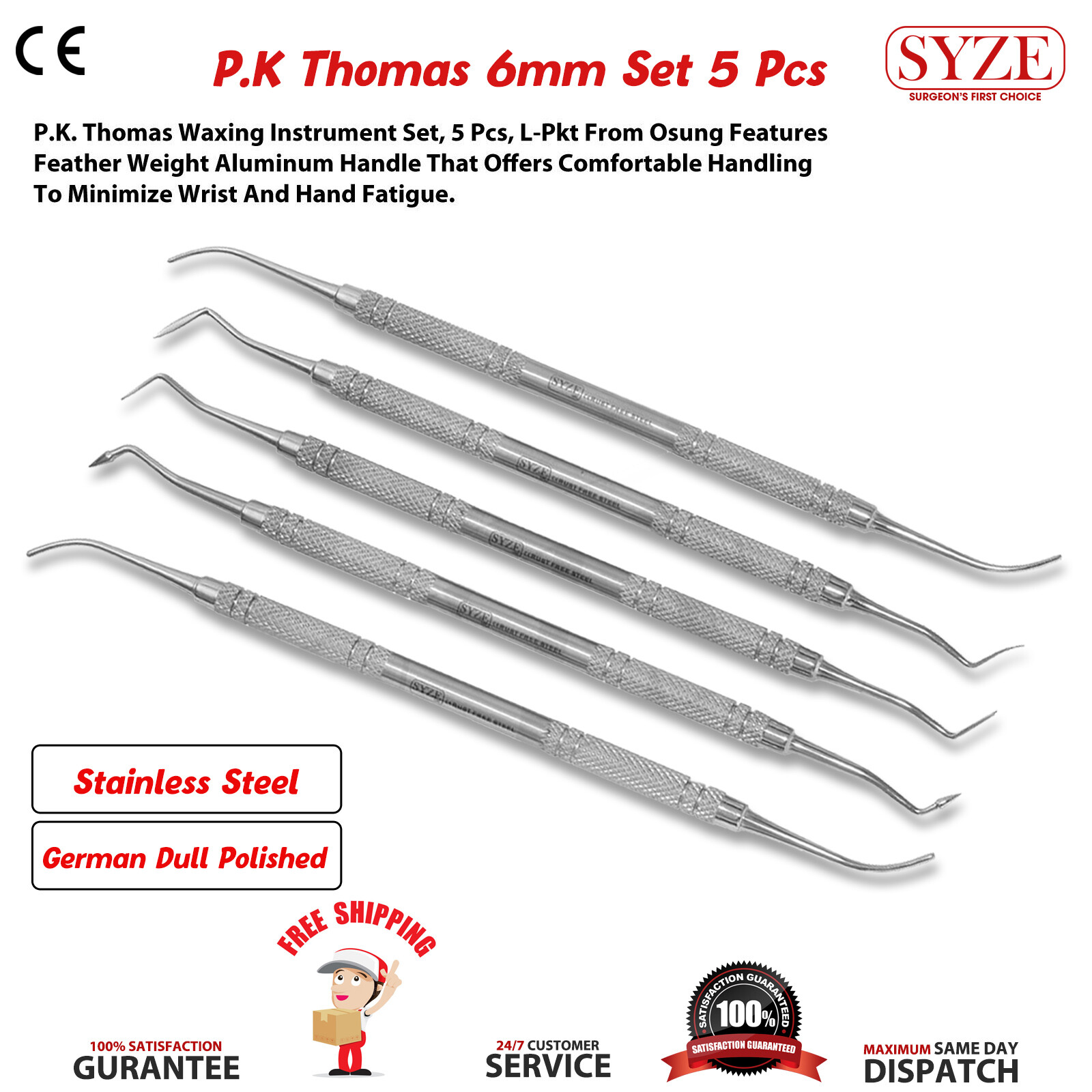 Dental Composite Wax Modelling Greenstein / PK Thomas / Gracey Lab ...