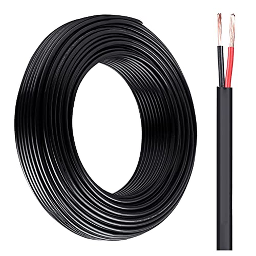 18 Gauge Electrical Wire 18 AWG 2 Conductor Red Black Power Wire Pure ...