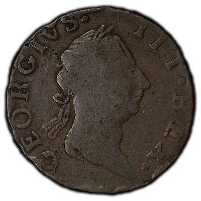 Ireland 1760 Contemporary Faux 1/2 Half Penny Coin | eBay