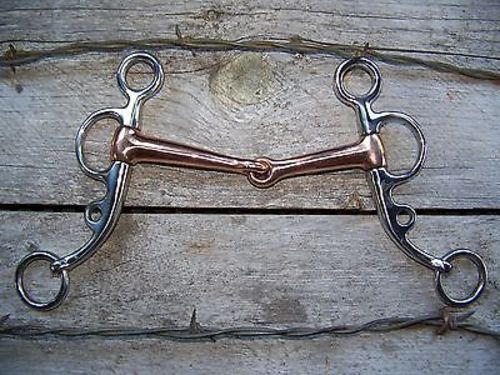 Bit - SS Argentine Snaffle with Copper Mouth | eBay
