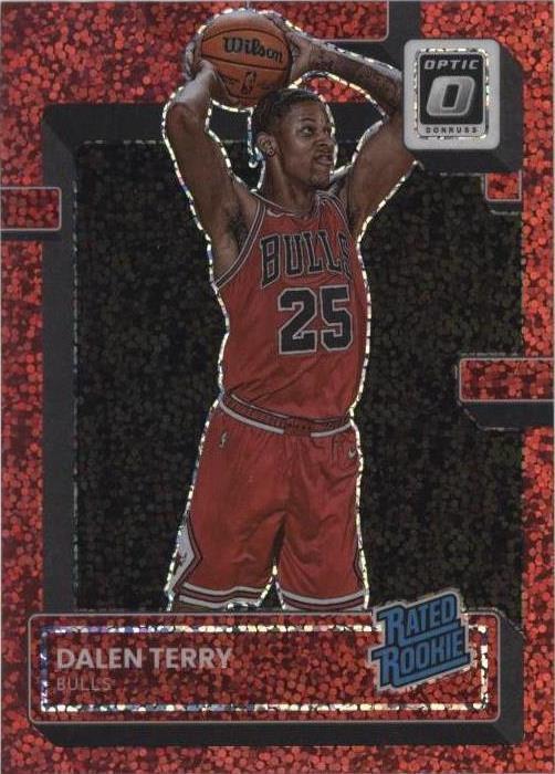 2022-23 Panini Donruss Optic - Rated Rookie Dalen Terry #232 Red ...