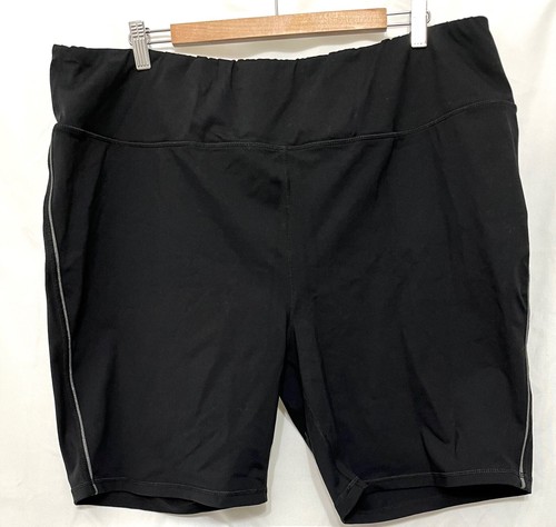 210261 Womens 4 Plus Size TORRID Active Black Stretch Nylon Bike ...