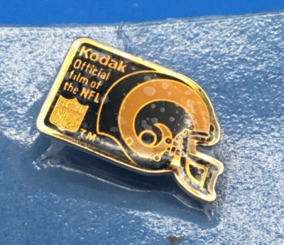 KODAK Official Film NFL Football 1989 Los Angeles Ram Pin NICE Fast ...