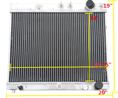 Fit 2000-2006 Toyota Echo Scion xA xB 1.5L Aluminum Radiator 2005 2004 ...