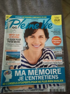 Pleine Vie N°419 Ma mémoire je l'entretiens | eBay