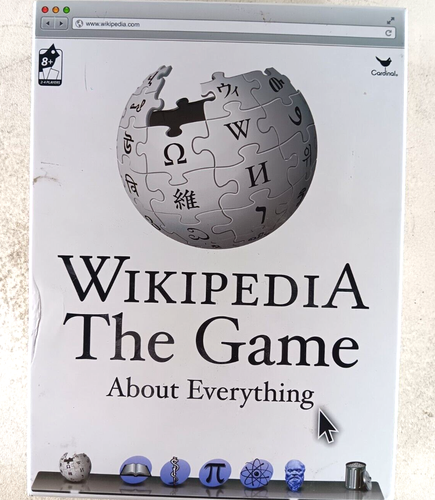 Wikipedia The Game About Everything' Internet Wiki Trivia Family Board ...