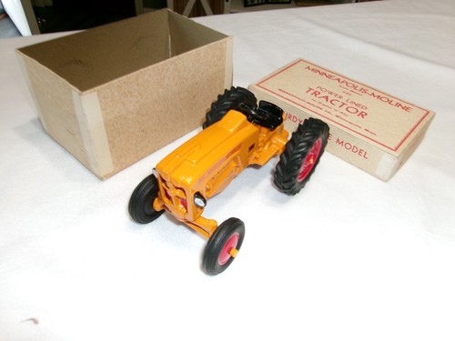 Agco Farm Toy Minneapolis Moline Slik 1957 445 Red Cross Grill ...